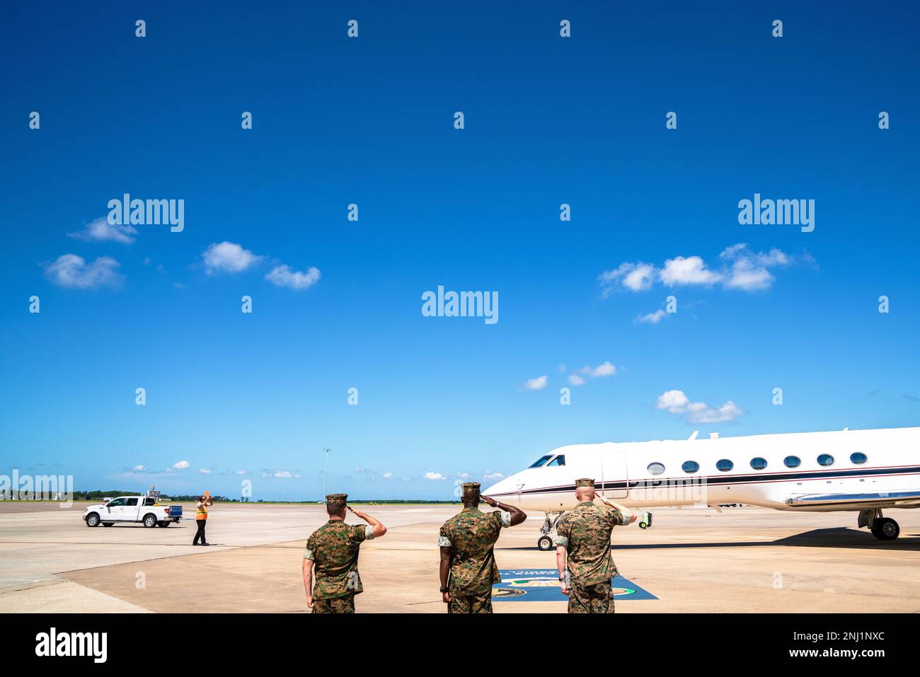 U.S. Marine Corps Forces, Central Command, leadership salutes Gen. Eric ...