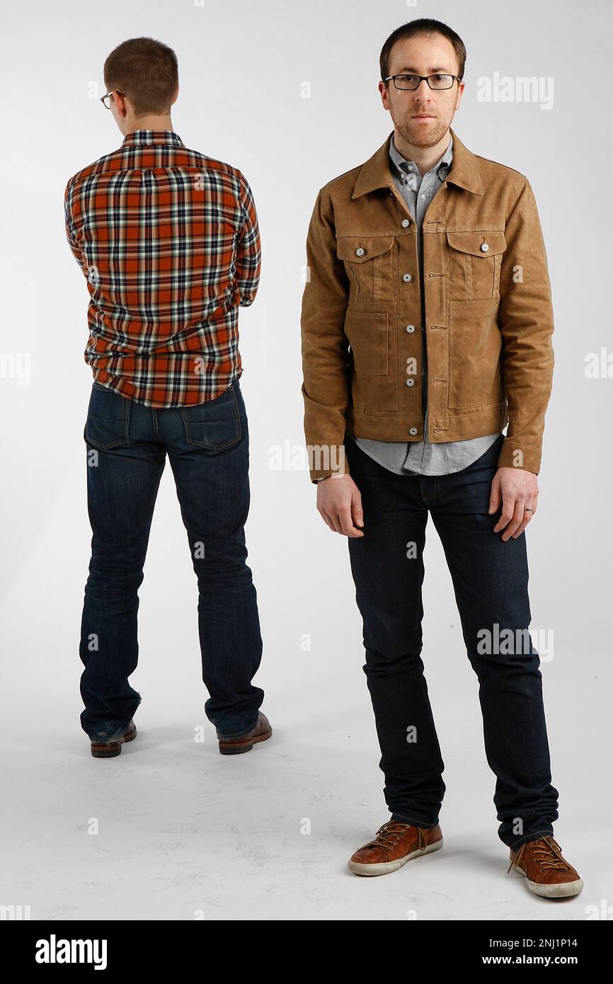 Stephen Powell (left) and Josh Gustin (right) photographed in San ...