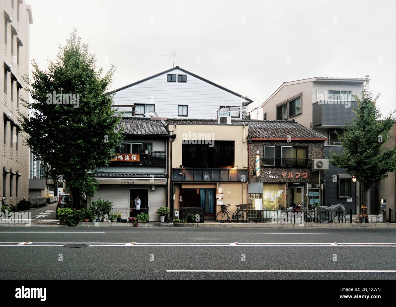 Kyoto, Japan - Sept, 2017: Street view and traditional architecture of ...