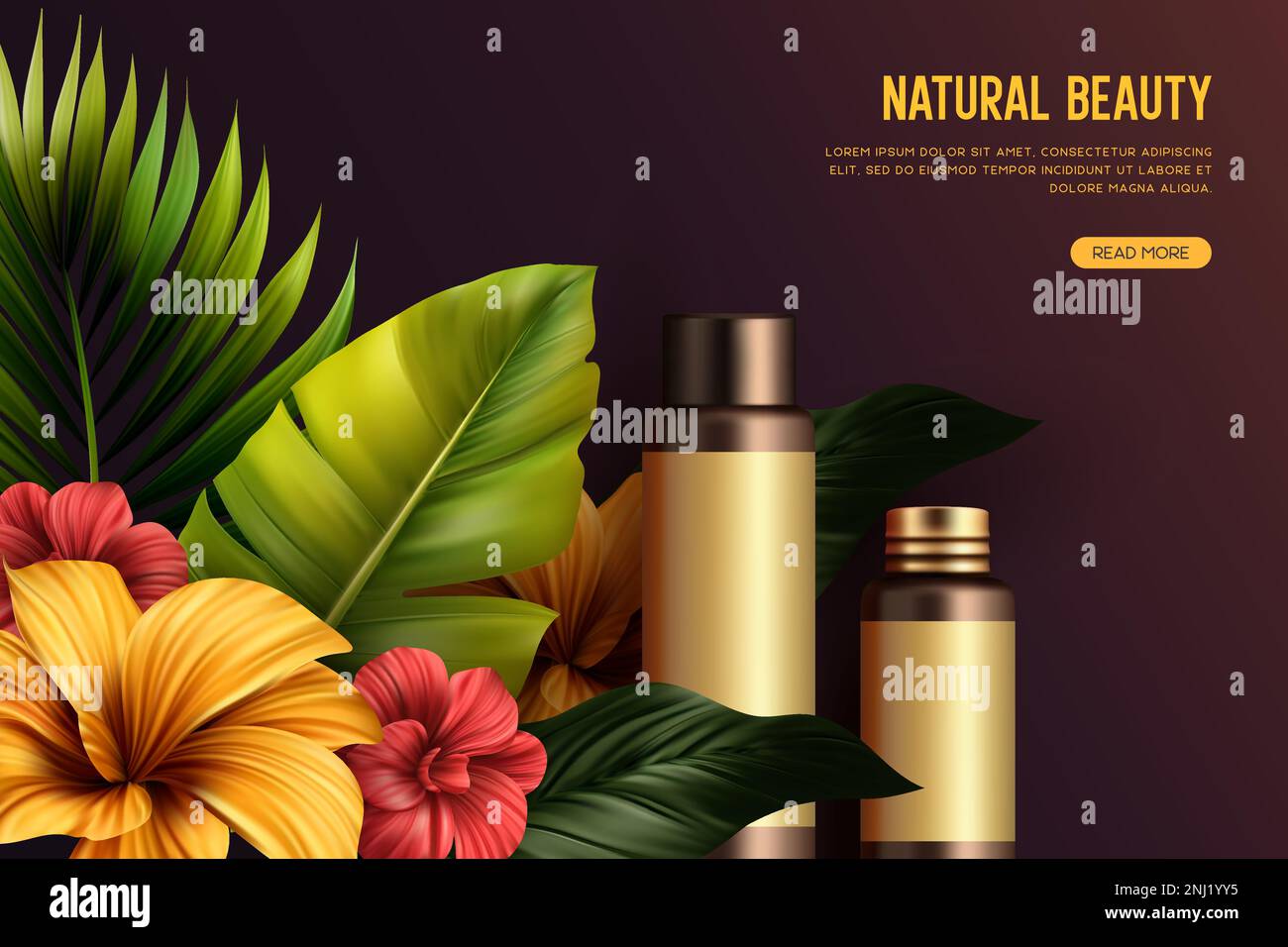 Dark cosmetic bottle face Stock Vector Images - Alamy