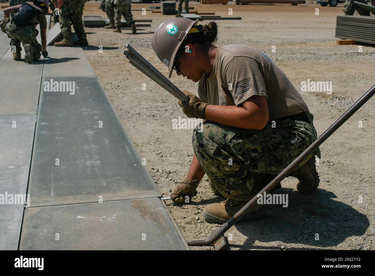 PORT HUENEME, Calif. (Aug. 4, 2022) Construction Mechanic 3rd Class ...