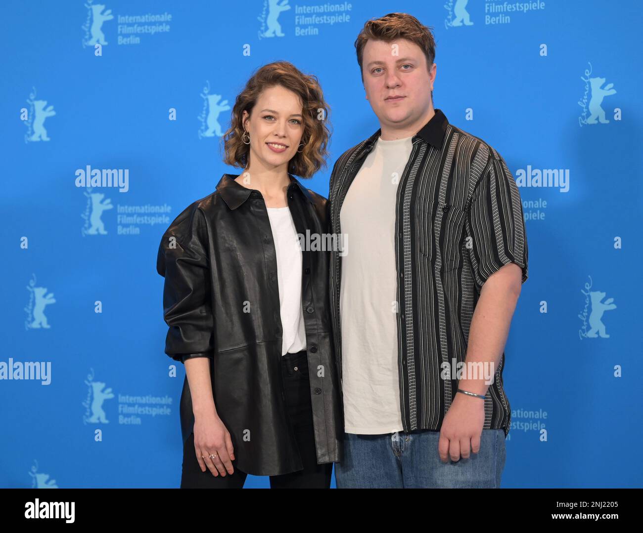 Berlin, Germany. 22nd Feb, 2023. Paula Beer (l), actress, and Thomas ...
