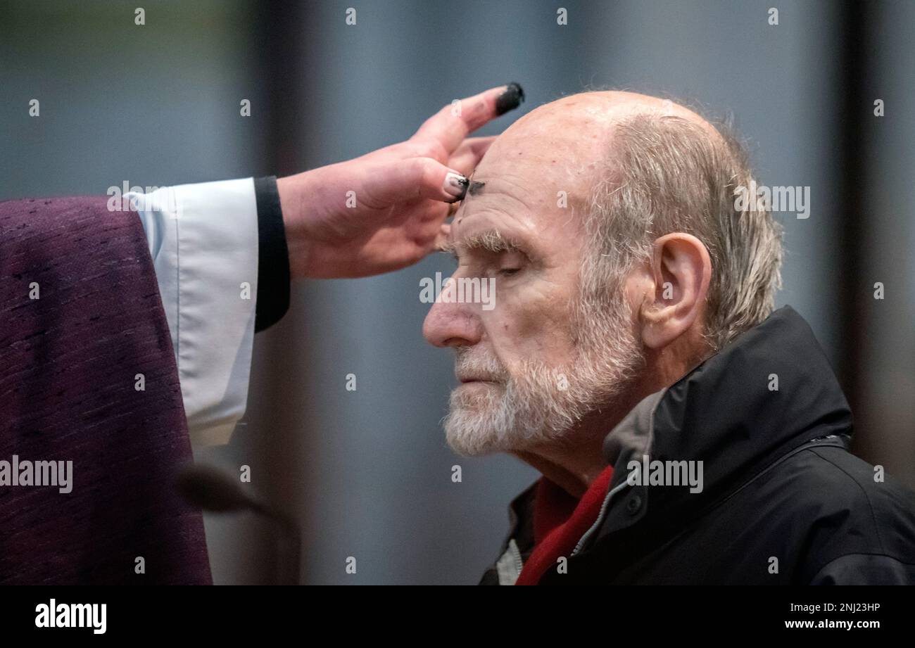 Ash forehead hi-res stock photography and images - Alamy