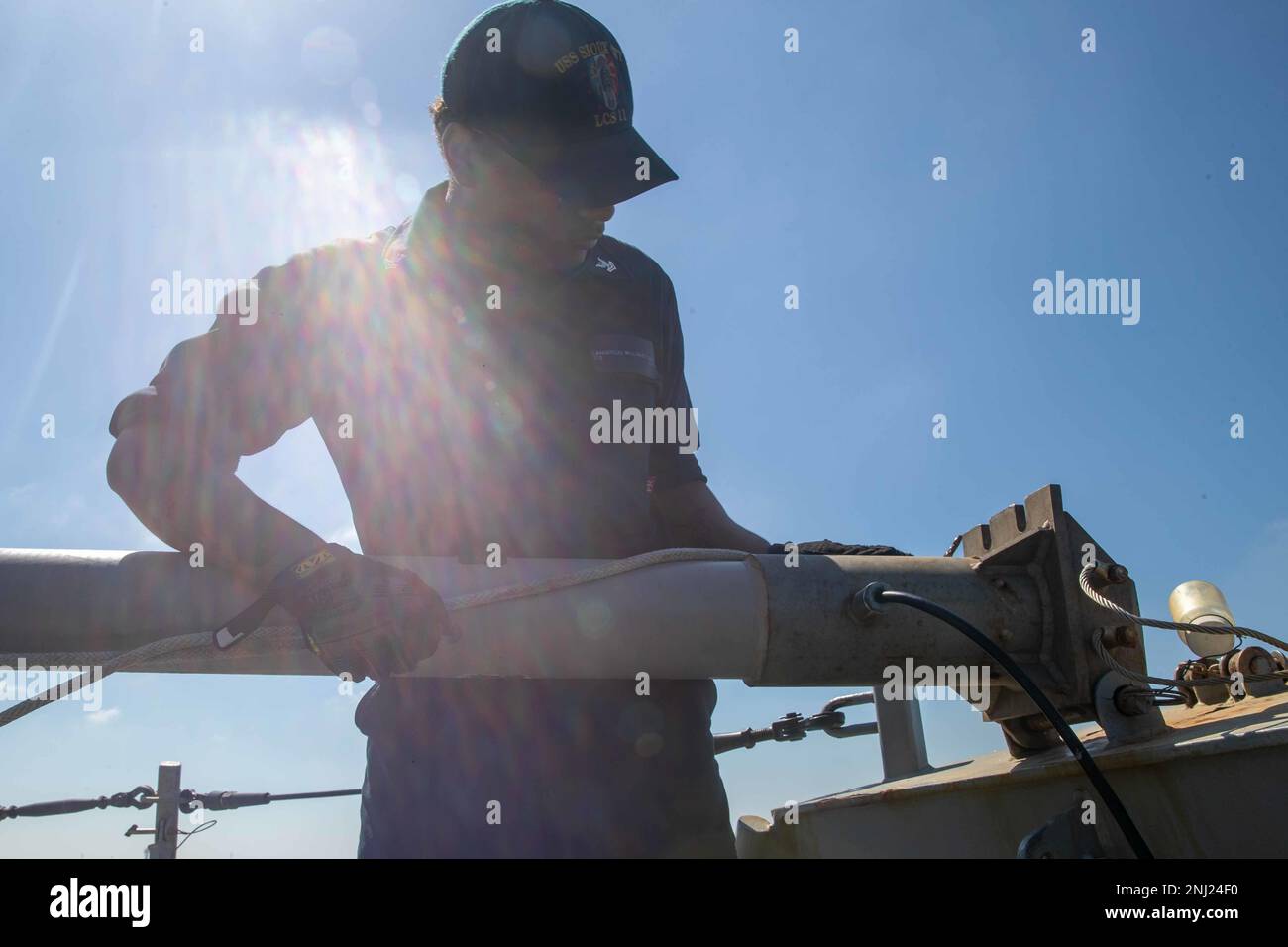 220804-N-NR343-1054 ALEXANDRIA, Egypt (Aug. 4, 2022) Interior ...