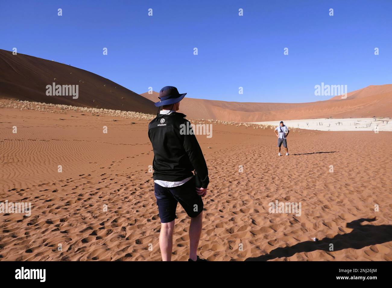 Exploring Namib Desert in Africa with Trailfinders Stock Photo - Alamy