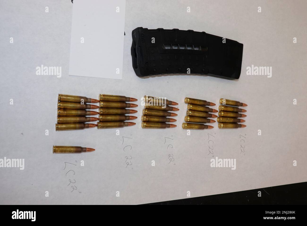 This image provided by the St. Louis Metropolitan Police Department ...