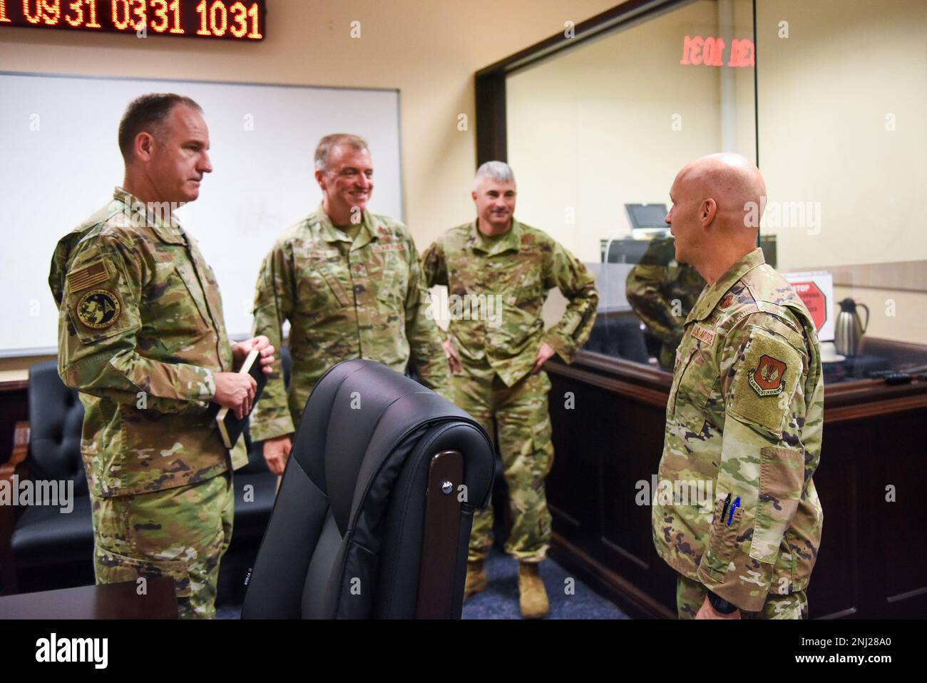Brig. Gen. Patrick Ryder (left), Office of the Secretary of the Air ...