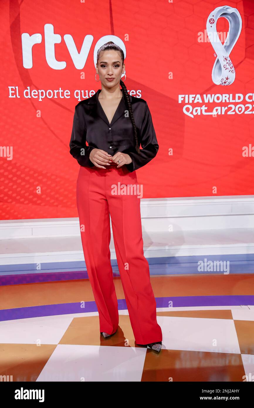 Singer Chanel poses during RTVE's presentation of coverage for the ...