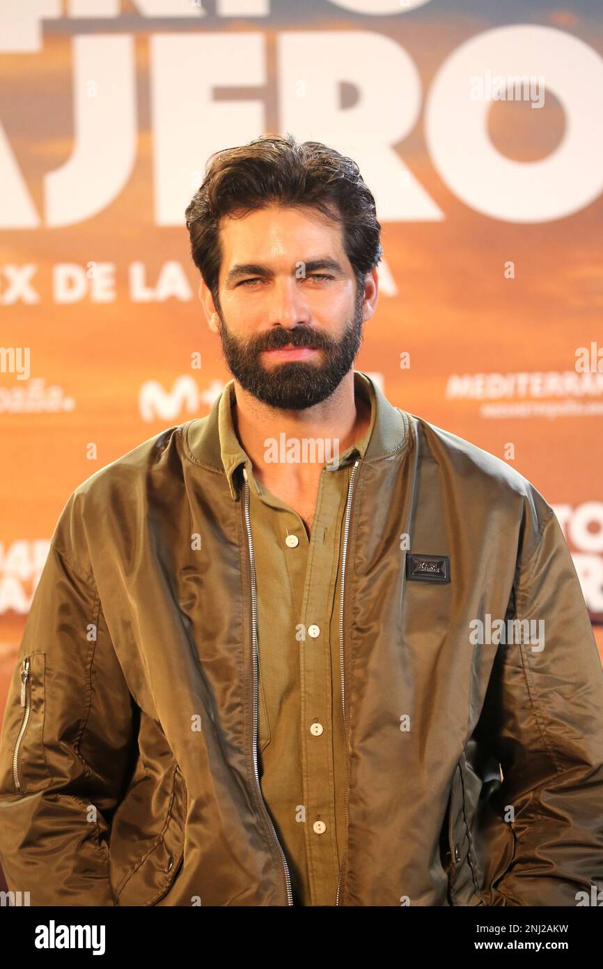 Actor Ruben Cortada poses during the photocall of the presentation of ...