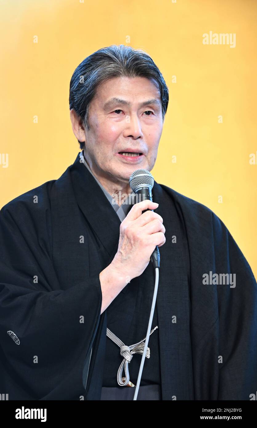 Japanese kabuki actor Matsumoto Hakuo II talks about receiving the ...