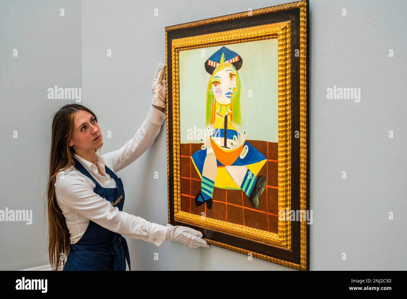 London, UK. 22nd Feb, 2023. Pablo Picasso, Portrait of the Artist's ...