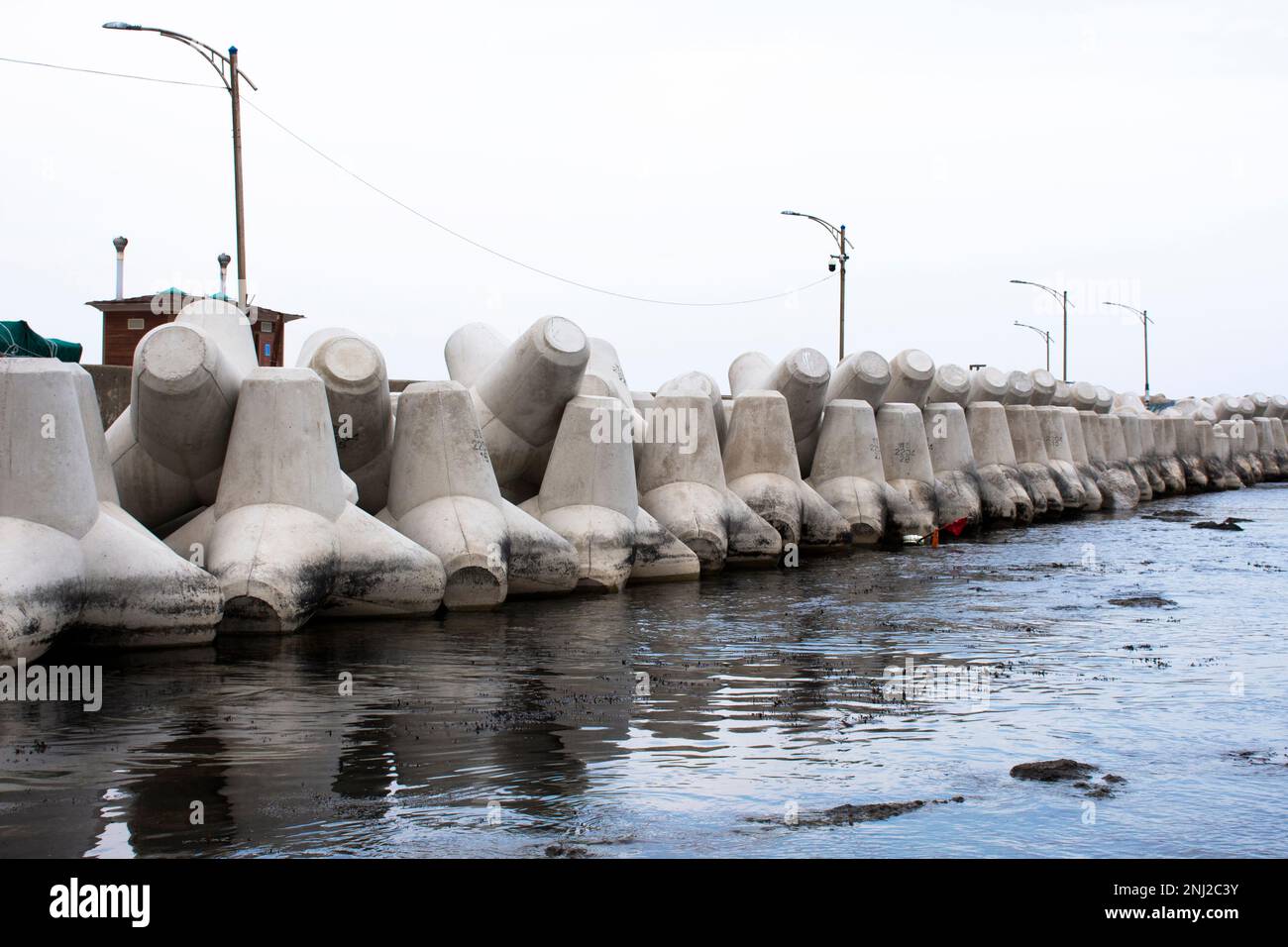 Concrete block tetrapod for breakwater and wave water dissipating ...