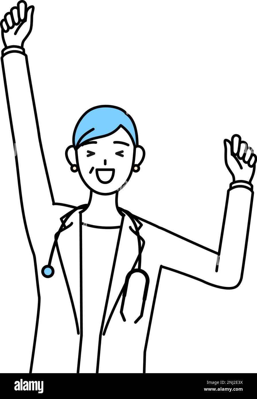 Line drawing body joy Stock Vector Images - Alamy