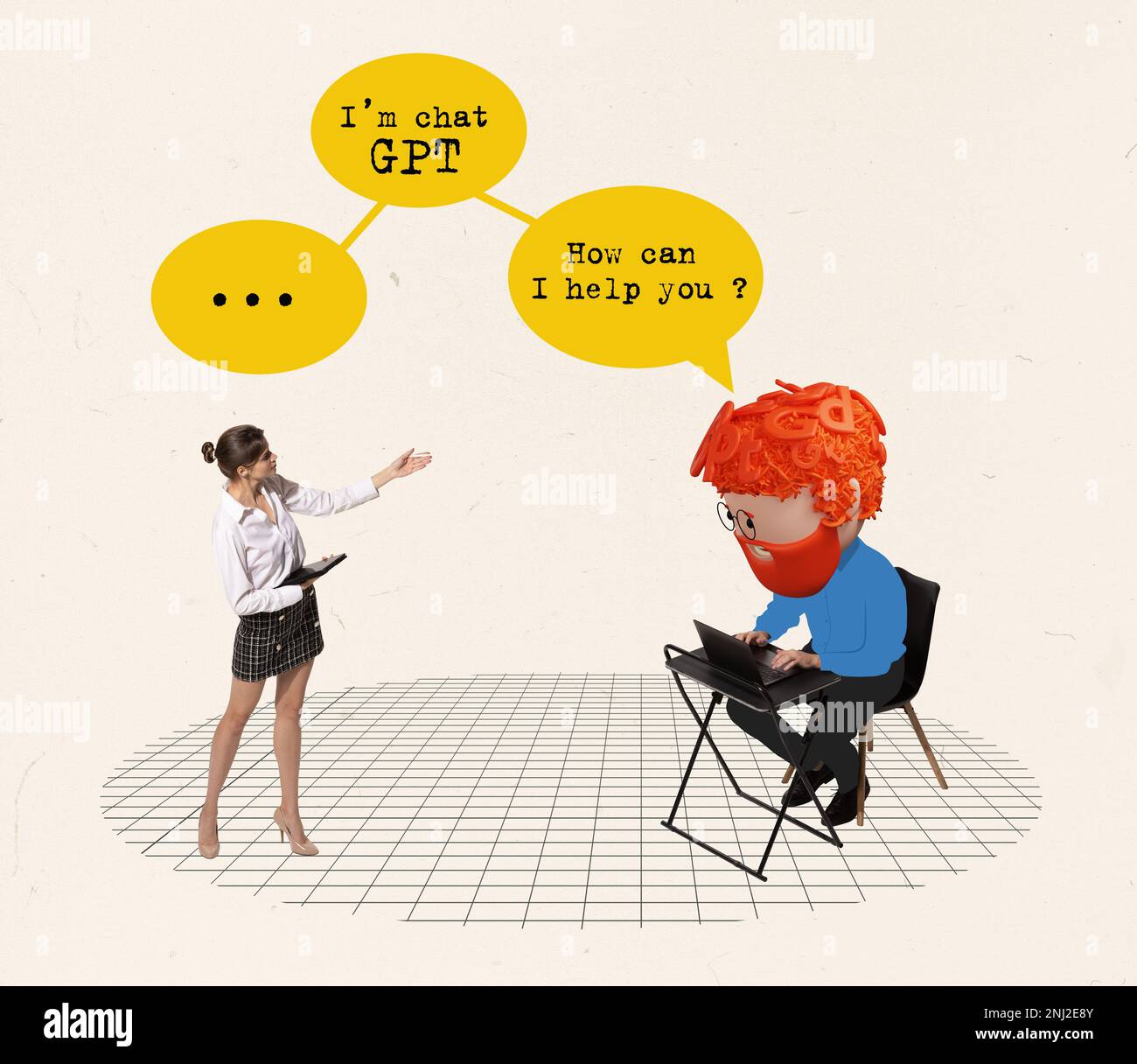 Chatgpt woman hi-res stock photography and images - Alamy