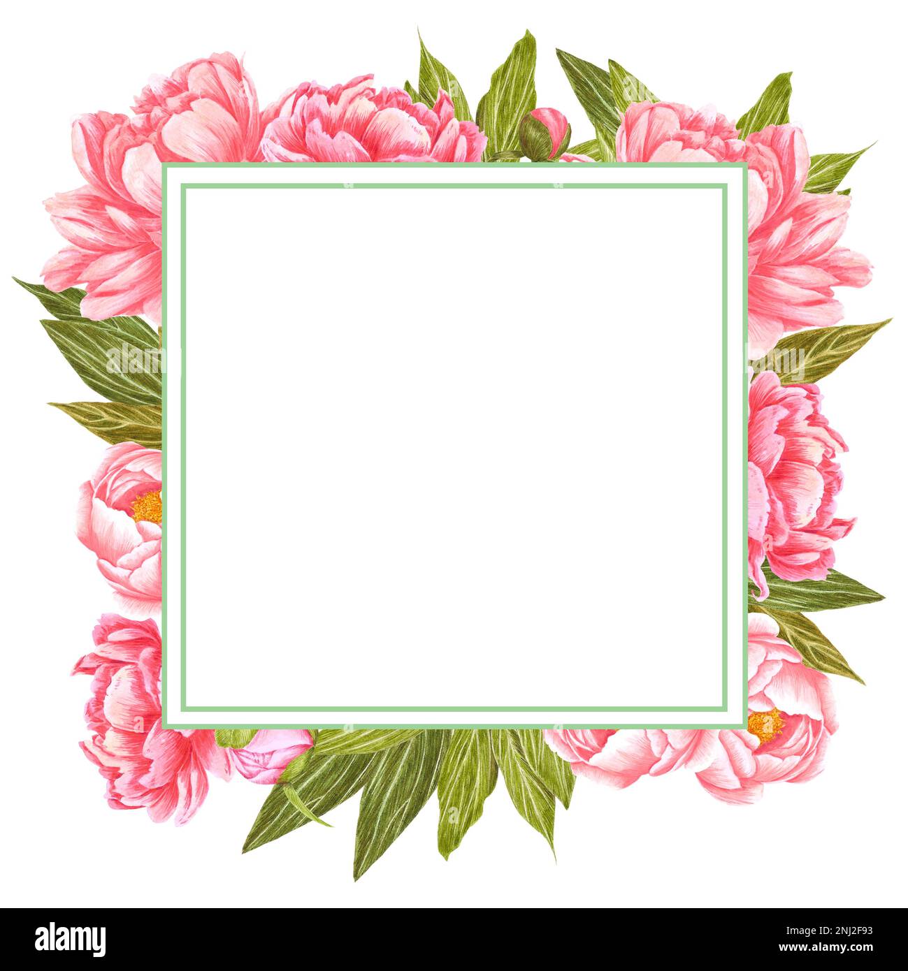 Scrapbook Pink Frame