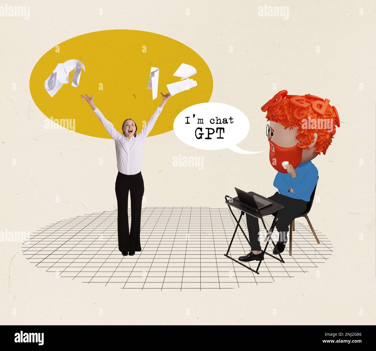 Chatgpt woman hi-res stock photography and images - Alamy