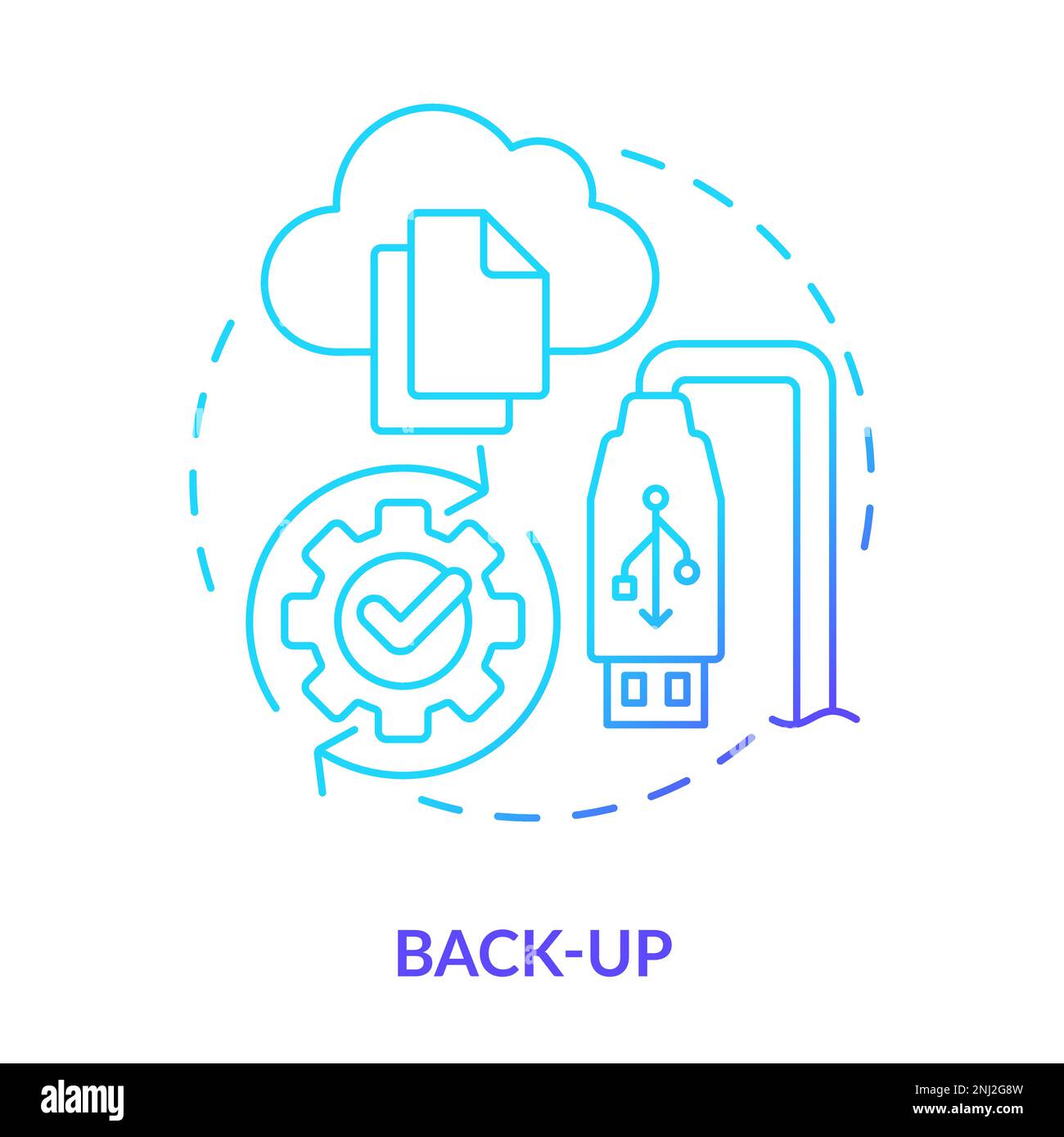 Back up plan Stock Vector Images - Alamy
