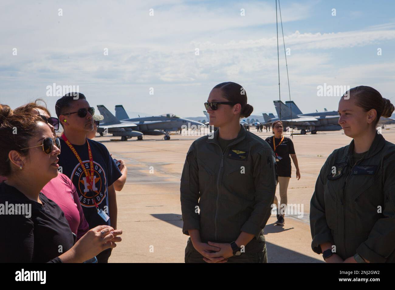 U.S. Marine Corps 1st Lt. Devan Sinclair, a CH-53E Super Stallion pilot ...