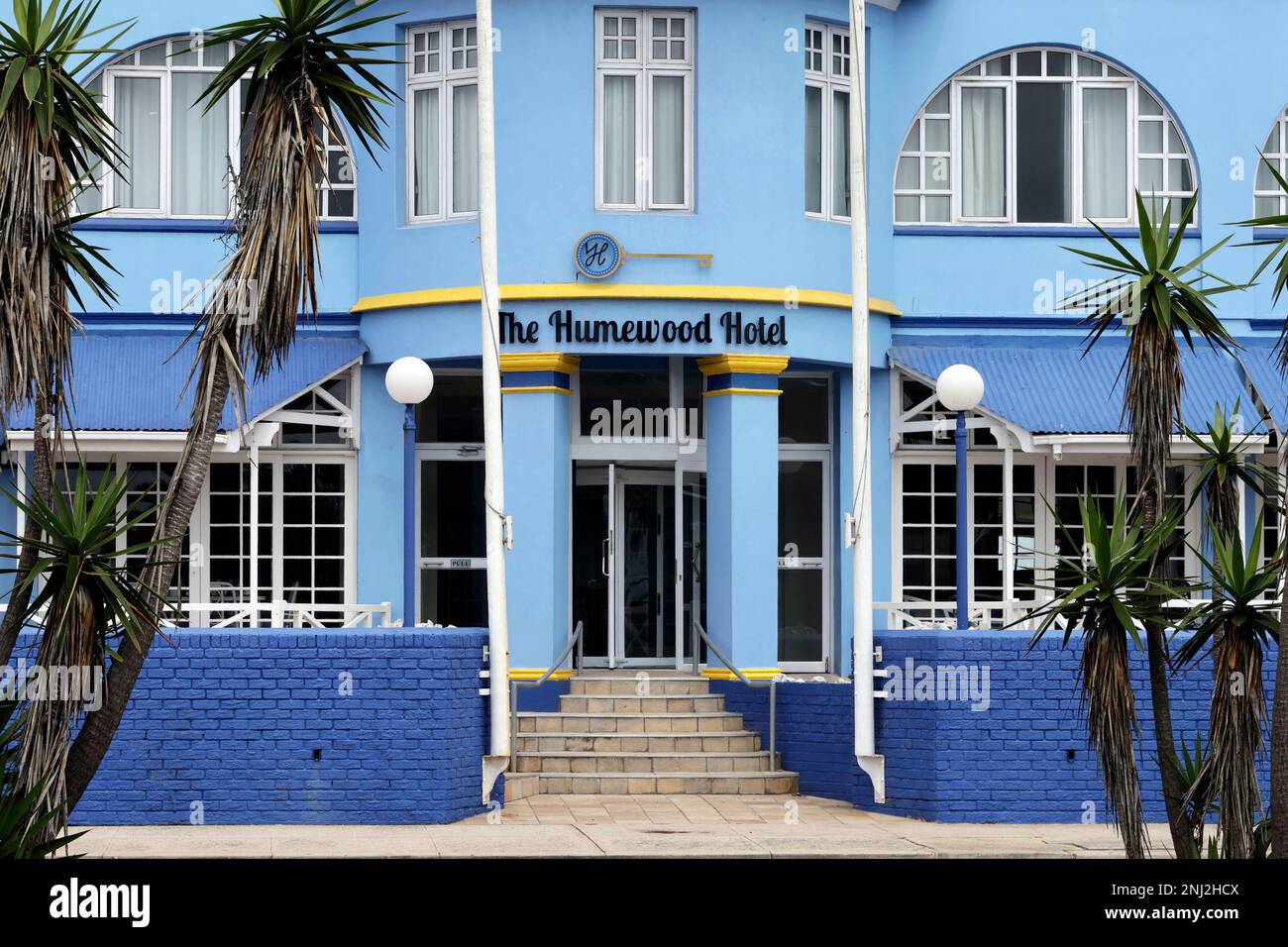 The Humewood Hotel in Beach Road, Port Elizabeth, South Africa Stock ...
