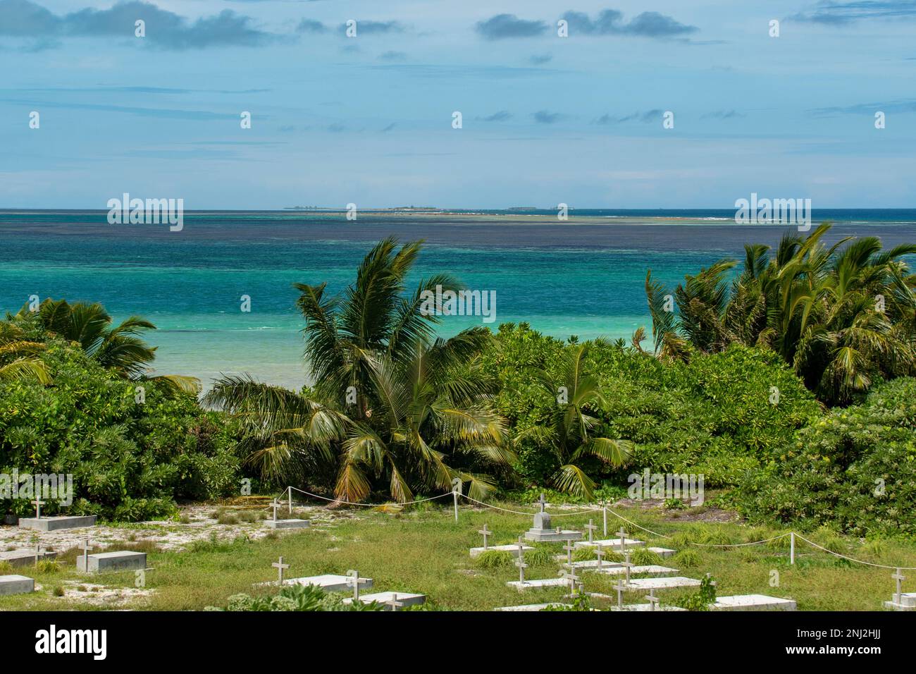 Cemetery on Farquhar Island, Seychelles Stock Photo - Alamy