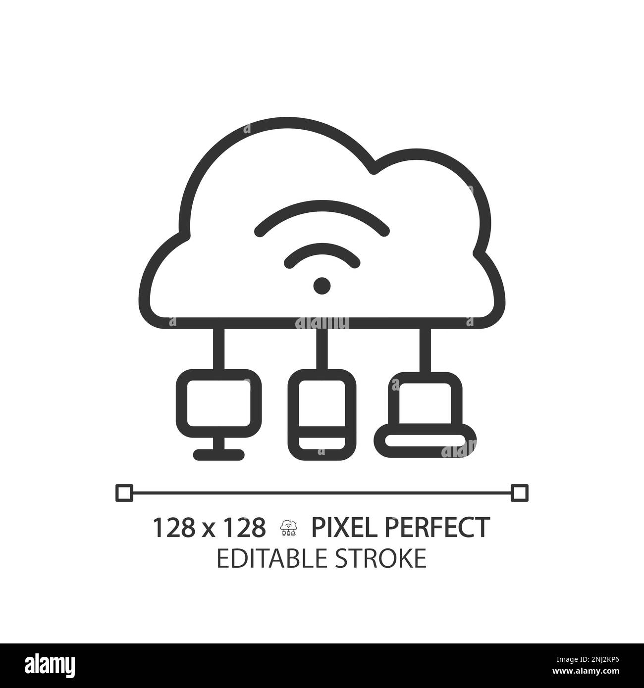 Cloud based IoT pixel perfect linear icon Stock Vector Image & Art - Alamy Cloud based IoT pixel perfect linear icon Stock Vector Image & Art - Alamy