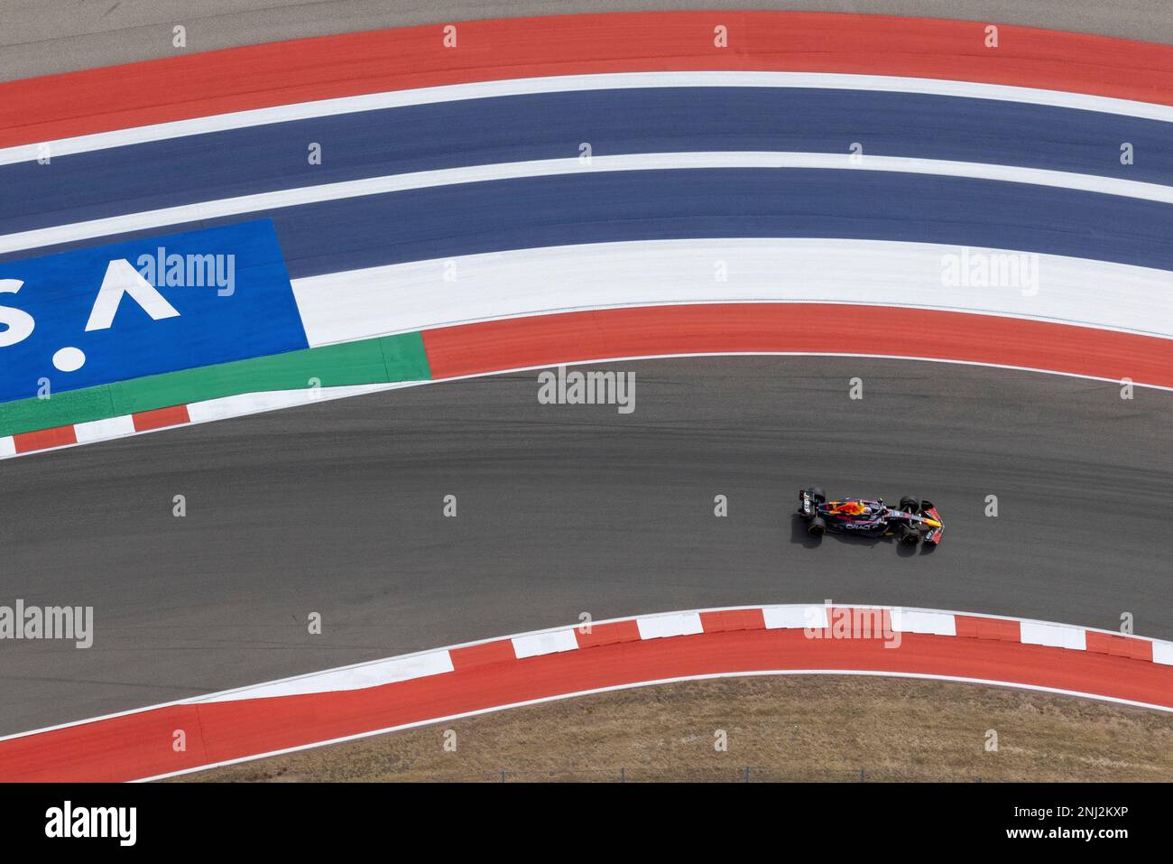 AUSTIN, TX - OCTOBER 23: Red Bull Racing Honda driver Max Verstappen (1 ...