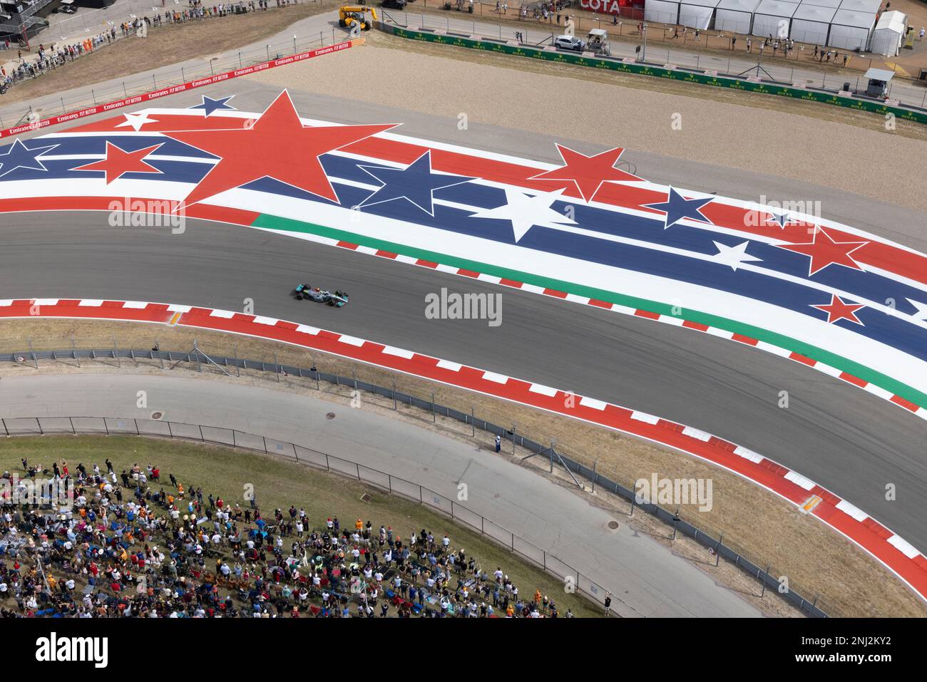 AUSTIN, TX - OCTOBER 23: Mercedes AMG Petronas Motorsport driver Lewis ...