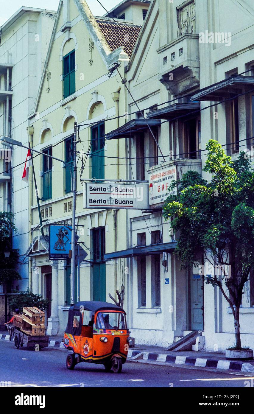 Indonesia, Jakarta - Dutch architecture from colonial times Stock Photo ...