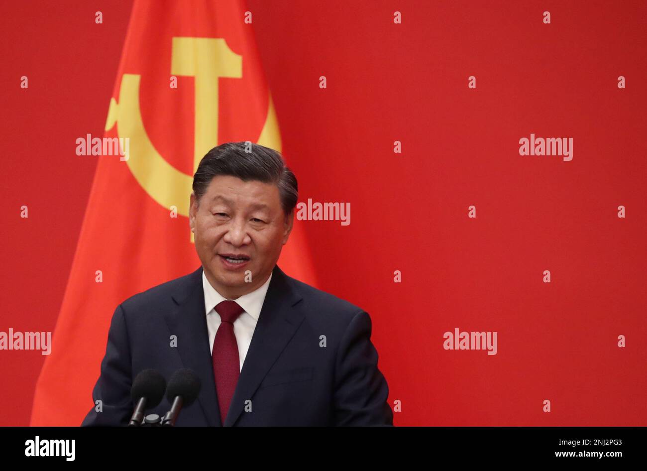 Seven members of China's Communist Party leadership including President ...