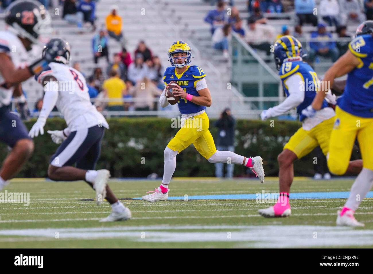 October 22, 2022, Newark, Delaware, U.S: Delaware Fightin Blue Hens ...