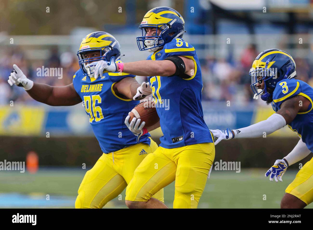 October 22, 2022, Newark, Delaware, U.S: Delaware Fightin Blue Hens ...