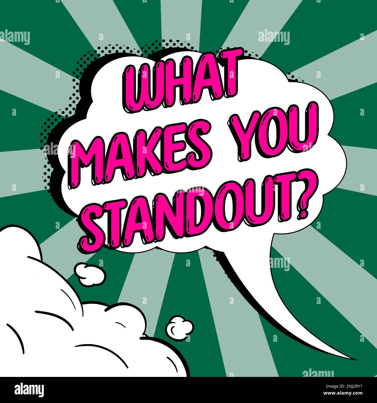 Writing displaying text What Makes You Standout, Word for asking ...