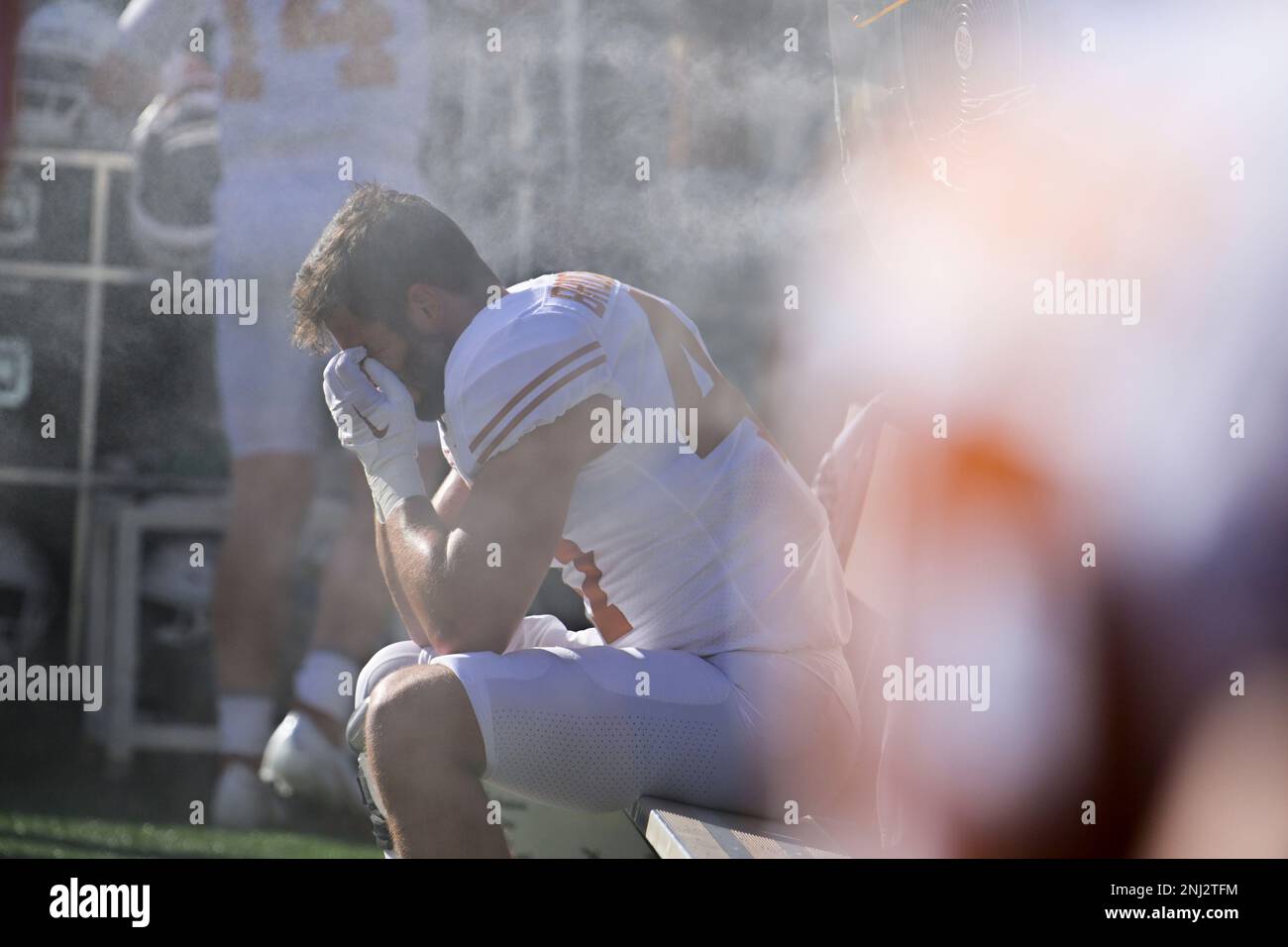 October 22, 2022: Texas Longhorns linebacker Luke Brockermeyer #47 ...