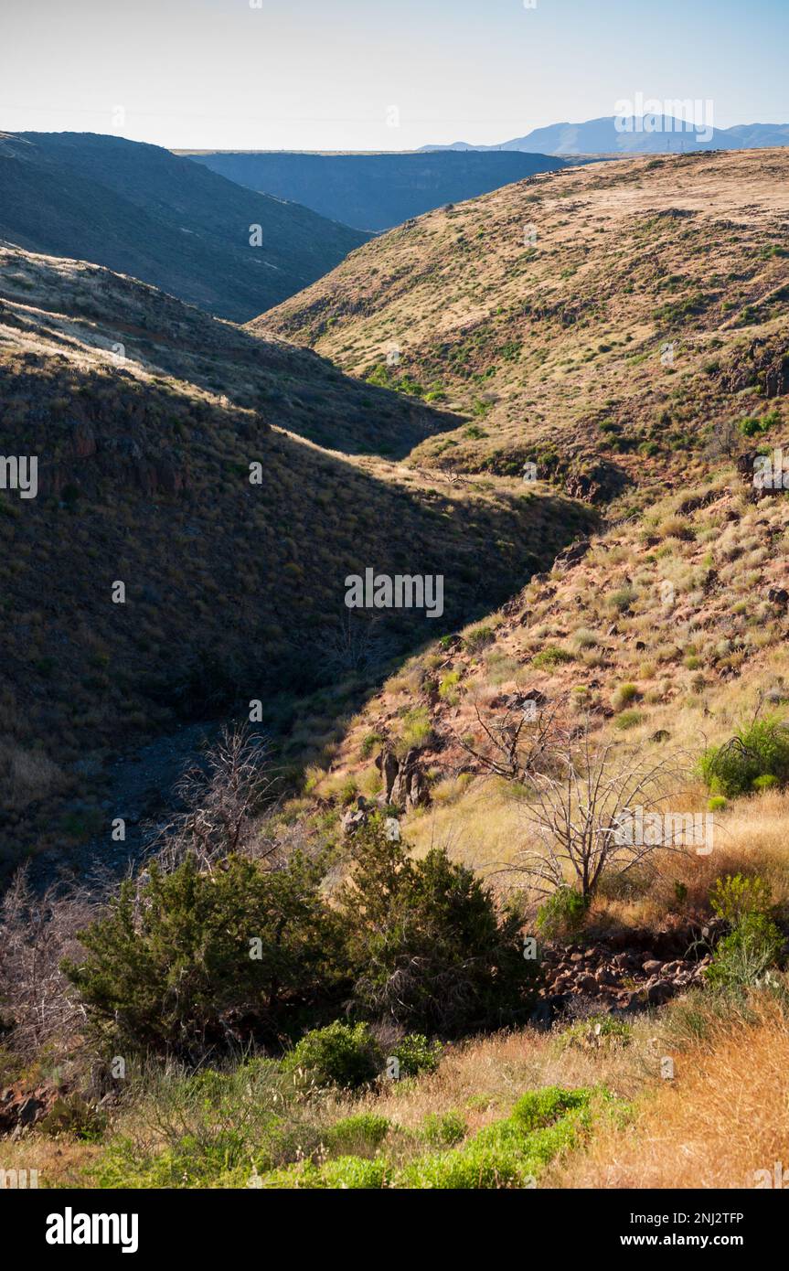Gentle river running through Agua Fria National Monument Stock Photo ...