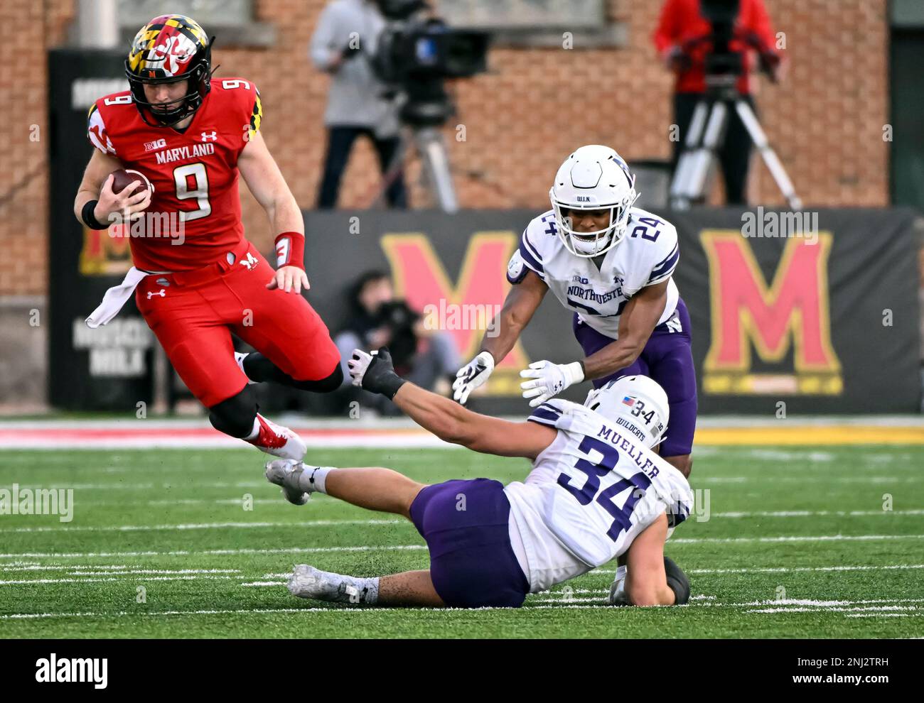 COLLEGE PARK, MD - OCTOBER 22: Maryland Terrapins quarterback Billy ...