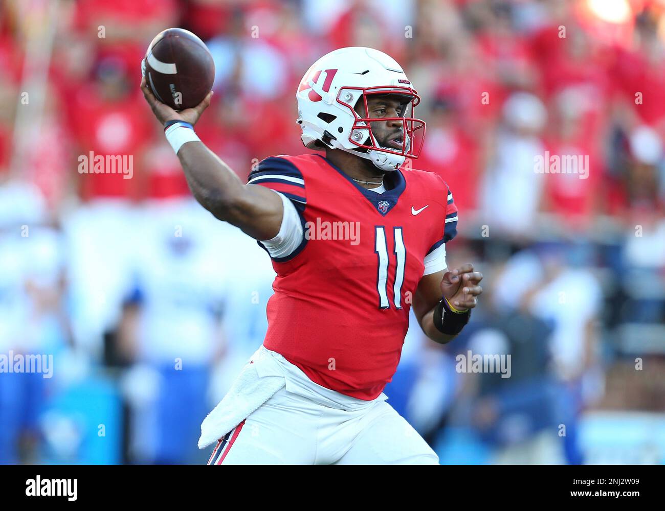 LYNCHBURG, VA - OCTOBER 22: Liberty Flames quarterback Johnathan ...
