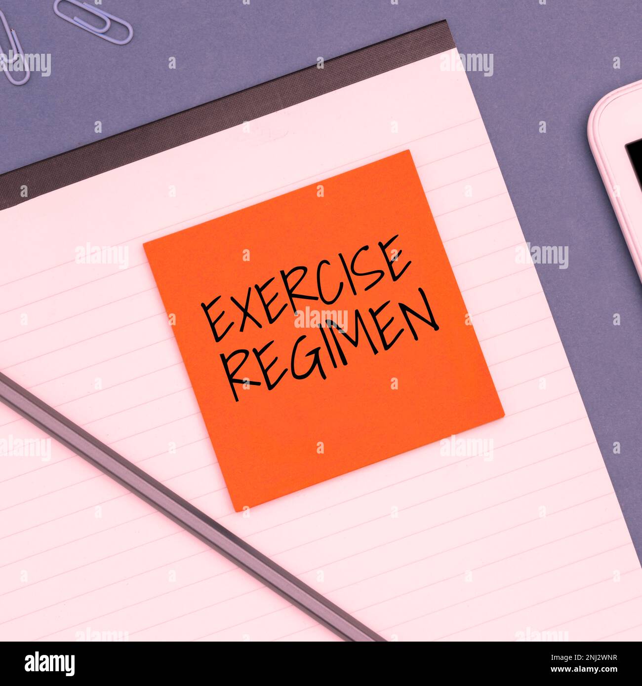 Sign displaying Exercise Regimen. Word for move body energetically in ...