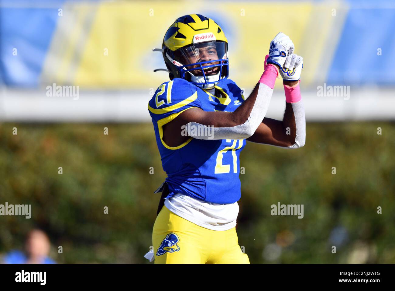 October 22, 2022, Newark, Delaware, U.S: Delaware Fightin Blue Hens ...