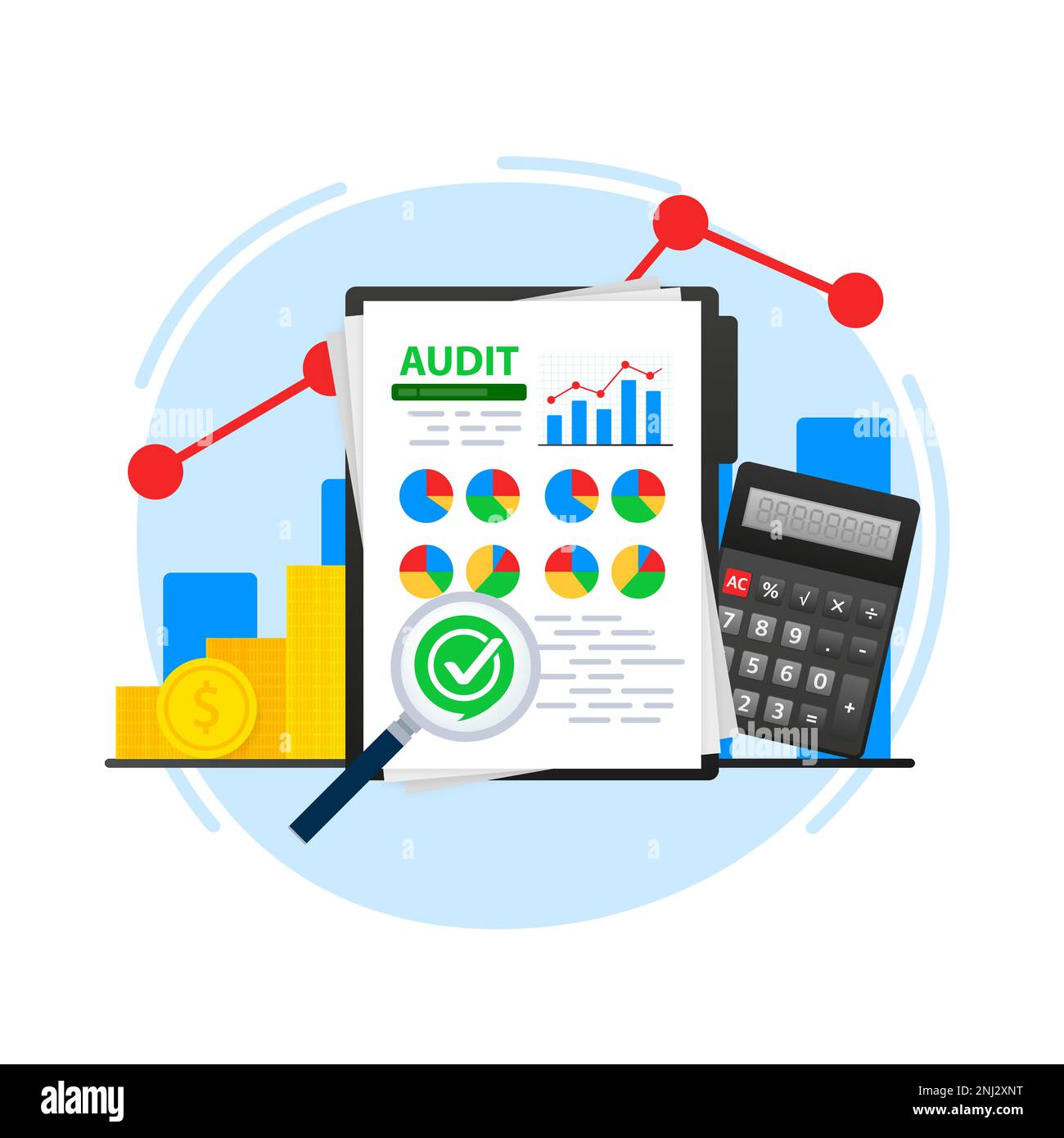Financial audit research analysis. Data analysis. analytic finance ...