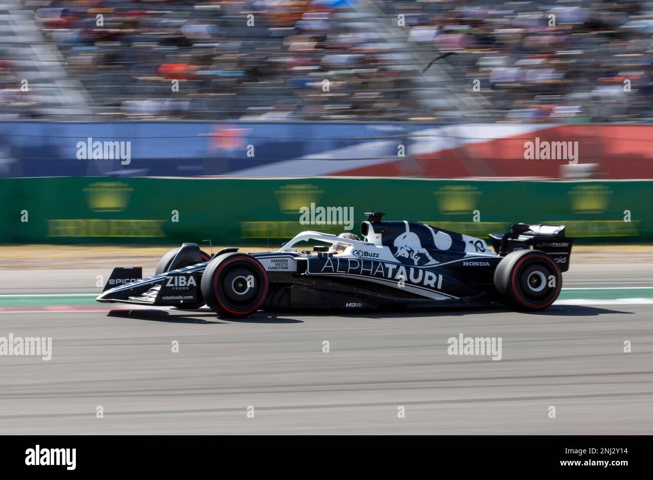 AUSTIN, TX - OCTOBER 22: Scuderia AlphaTauri driver Pierre Gasly (10 ...