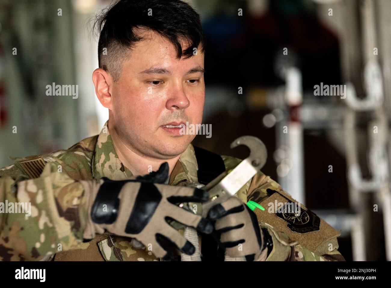 U.S. Air Force Capt. Carl Valentine, 60th Aeromedical Evacuation ...