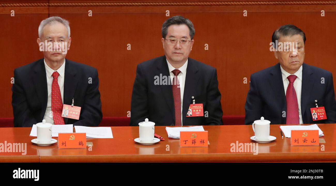Ding Xuexiang (C), Secretary of General Secretary of the Chinese ...