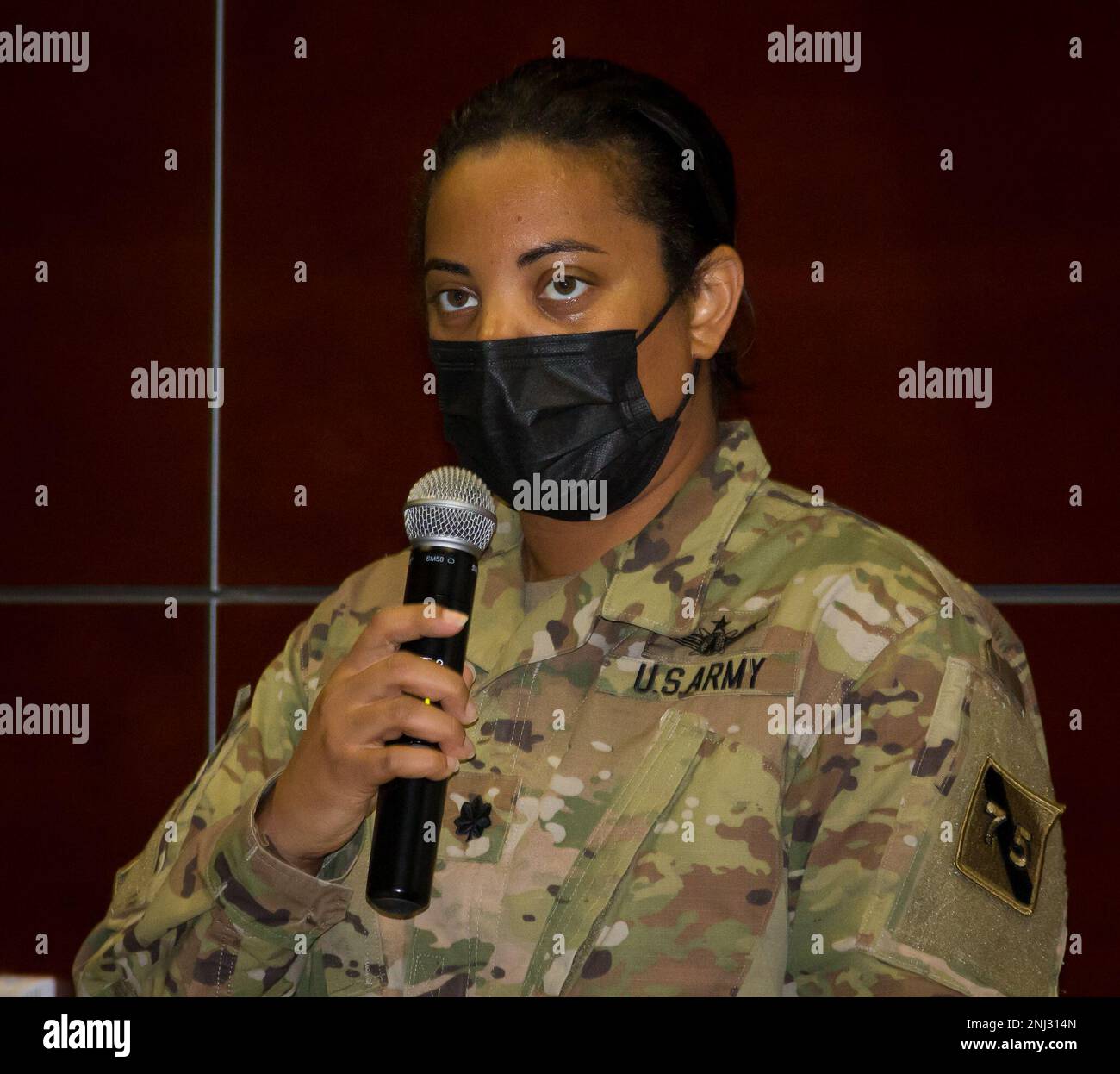 U.S. Army Lt. Col. Kimberly D. York, incoming commander, Mountain View ...