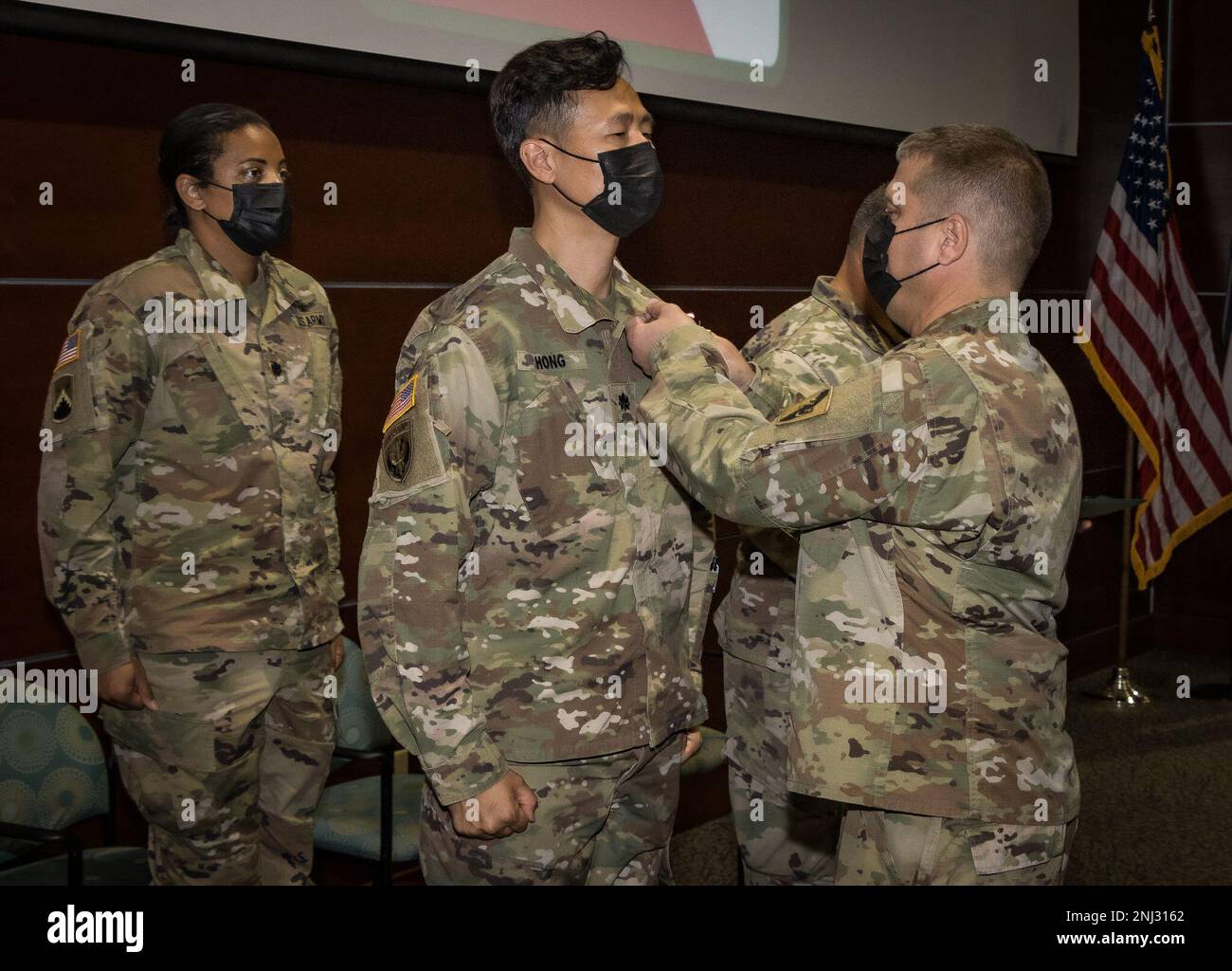 During Mountain View Group's first ever change-of-command ceremony ...