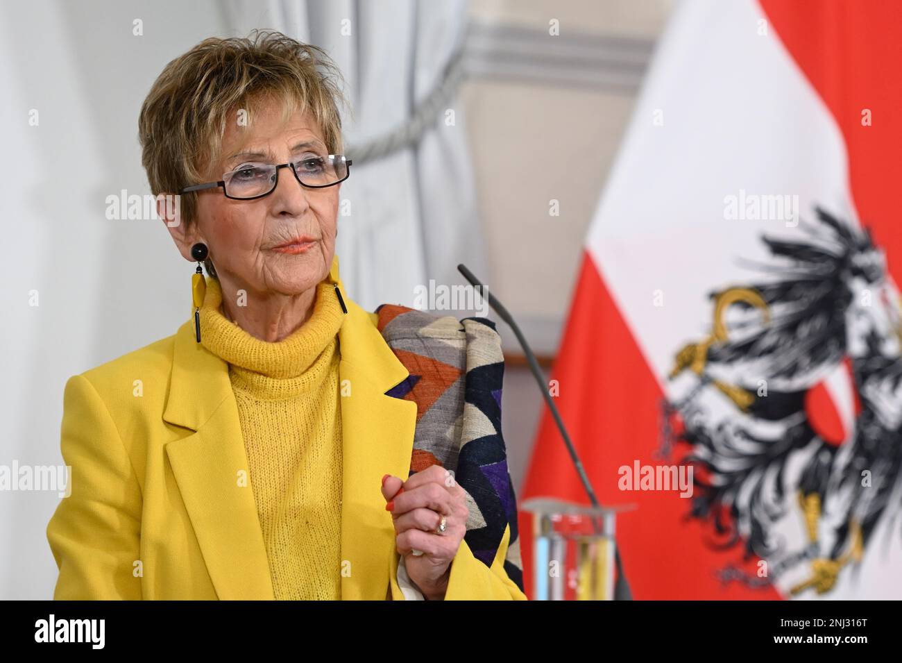 Vienna, Austria. 22nd Feb, 2023. Ingrid Korosec (ÖVP), Member of the ...