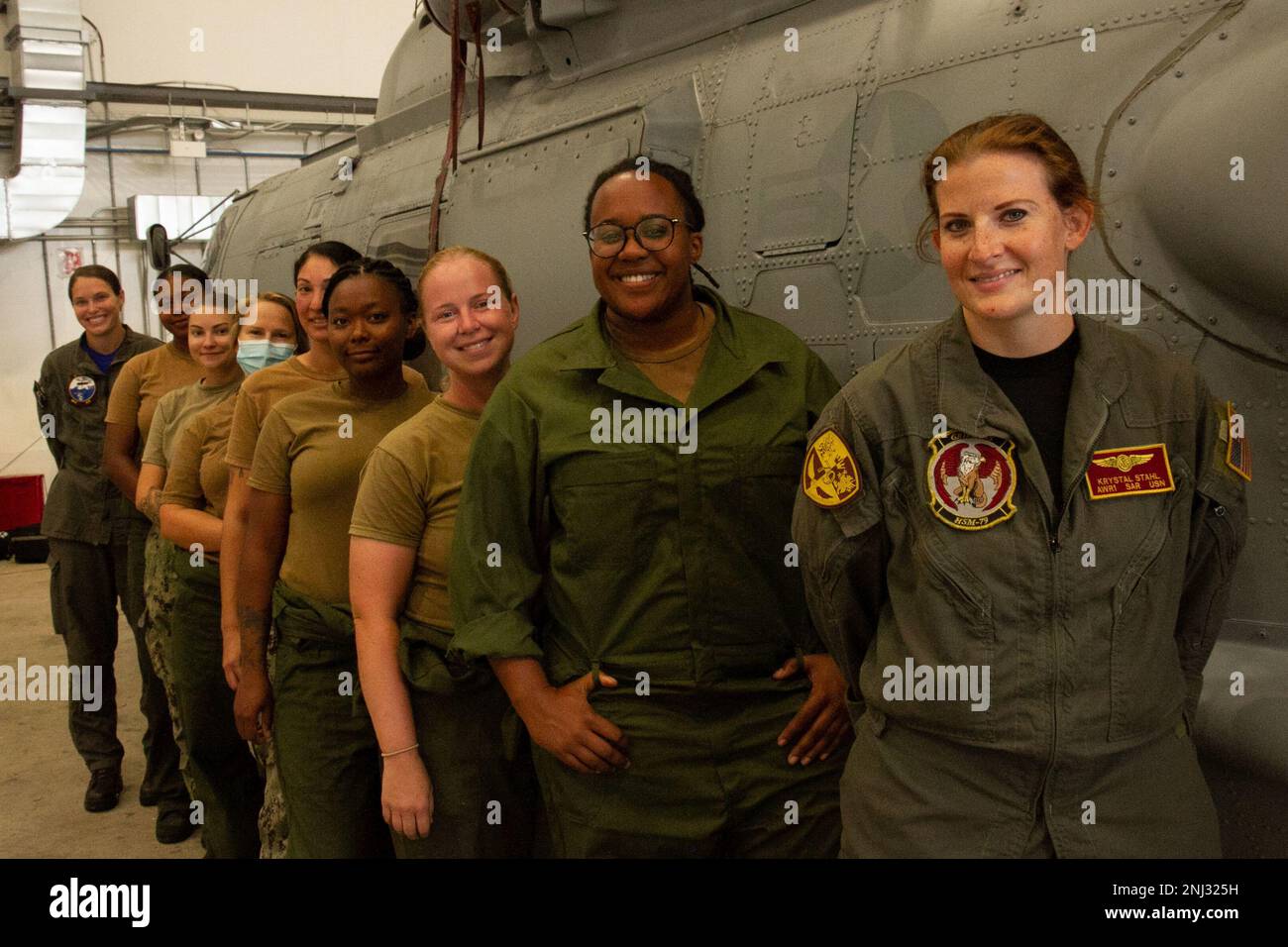 NAVAL STATION ROTA, Spain (August 4, 2022) Female Sailors from ...