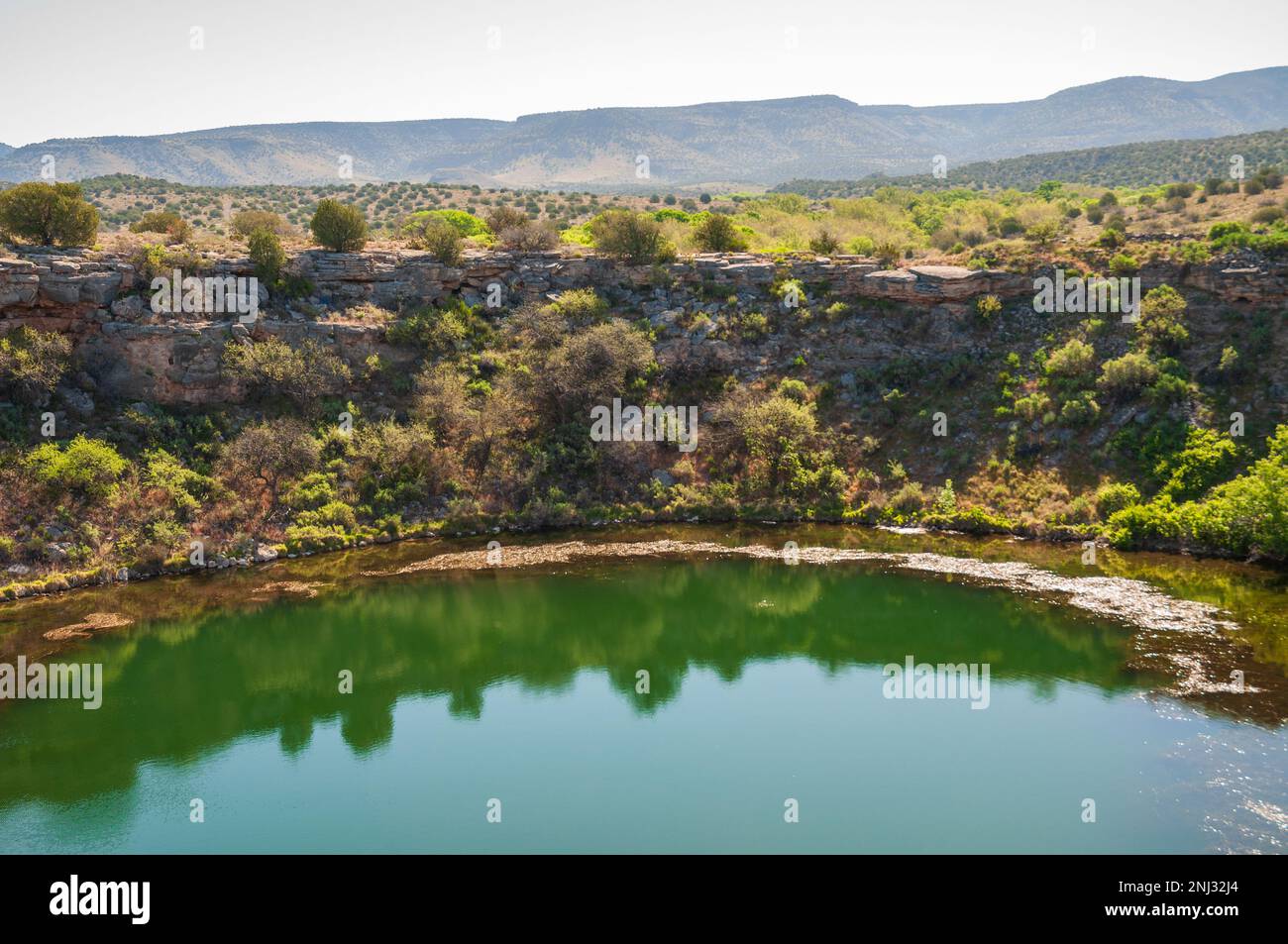 The Montezuma Well unit of Montezuma Castle National Monument Stock ...