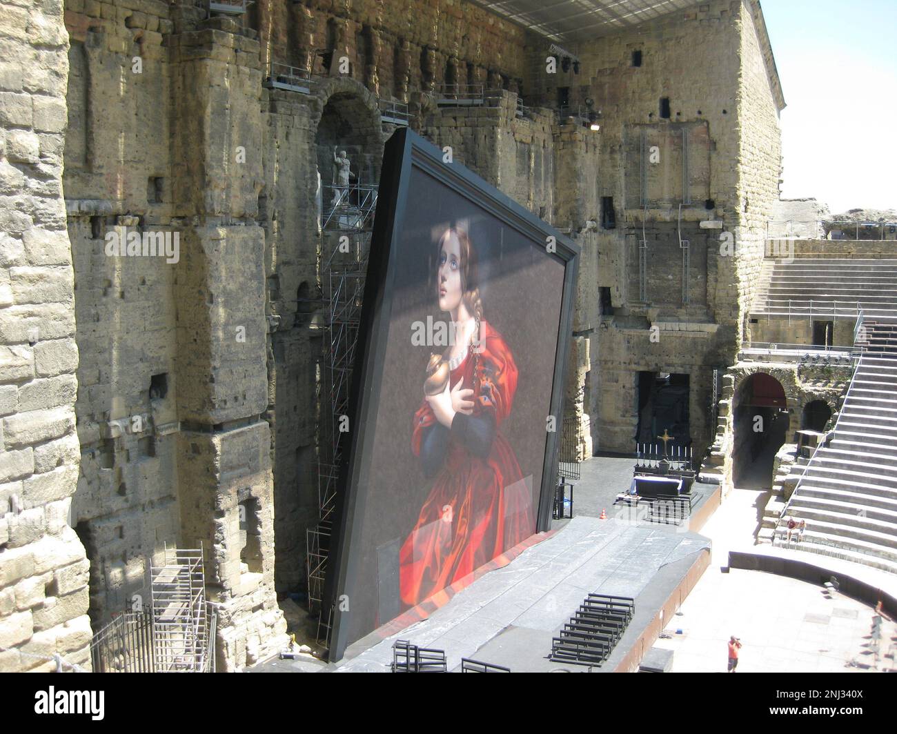 Roman Theatre of Orange built early in the 1st century AD and is the ...