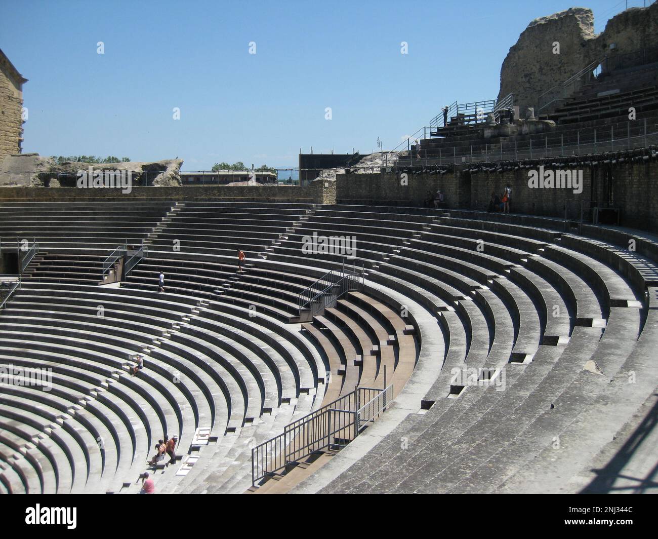 Roman Theatre of Orange built early in the 1st century AD and is the ...