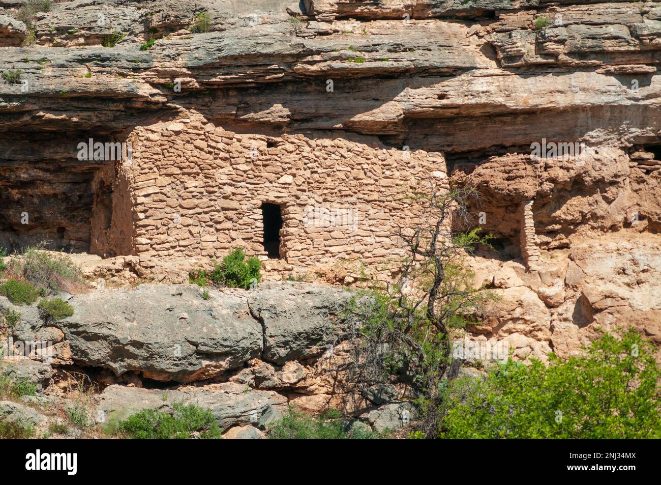 Montezuma Well unit of Montezuma Castle National Monument Stock Photo ...